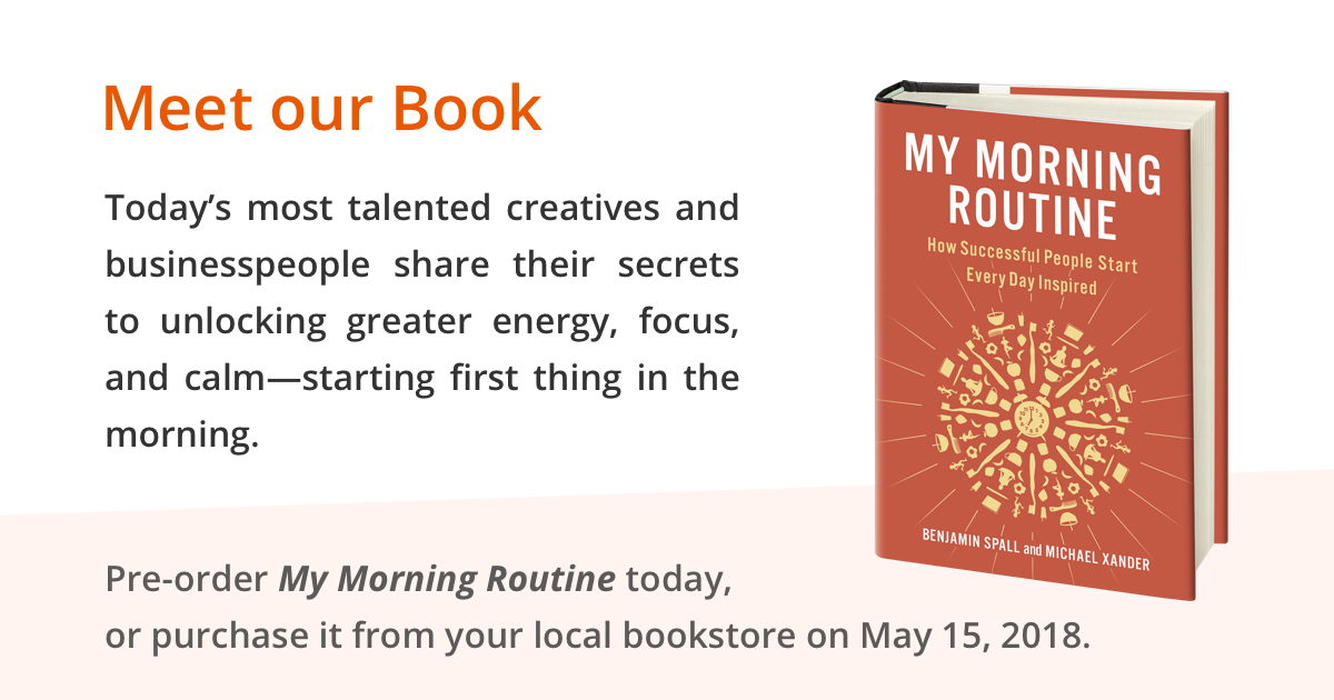 Meet our Book - My Morning Routine