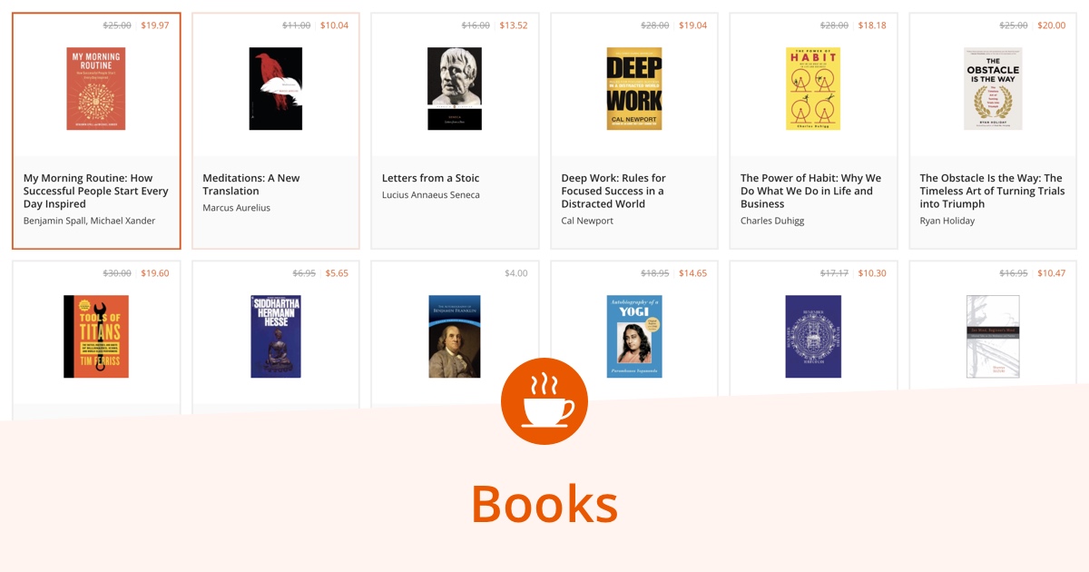 Recommended Books - My Morning Routine