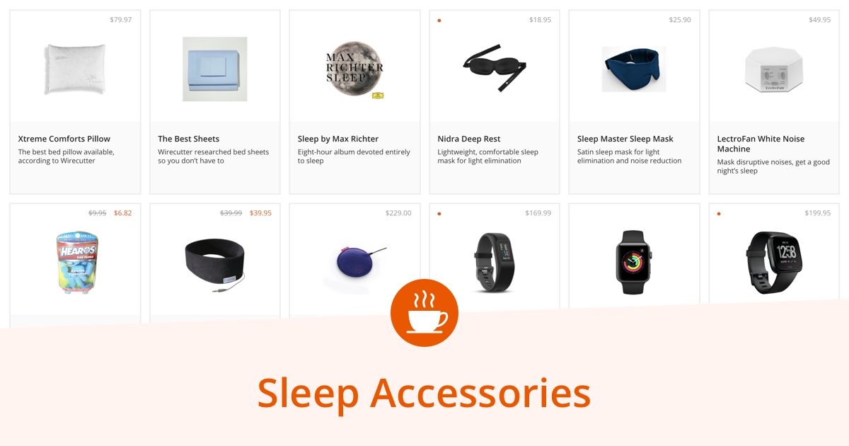 Recommended Sleep Accessories - My Morning Routine